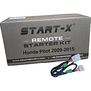 Start-X Remote Start Kit for Honda Pilot 2009-2015 || Plug n Play || Lock 3X to Remote Start || Fits 2009, 2010, 2011, 2012, 2013, 2014, 2015