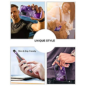 BENTOBEN Samsung S20 FE Case, Galaxy S20 FE Case, Glow in The Dark Dual Layer Hybrid Hard PC Soft TPU Rubber Rugged Anti-Slip Shockproof Protective Cases for Samsung Galaxy S20 FE 4G/5G, Nebula