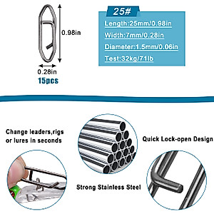 Circle Hooks Catfish Saltwater Fishing Hooks Assortment 2X Strong High Carbon Steel Offset Hooks Octopus Hooks Fishing Clips Kit for Catfishing Freshwater Saltwater (155pcs Kit)