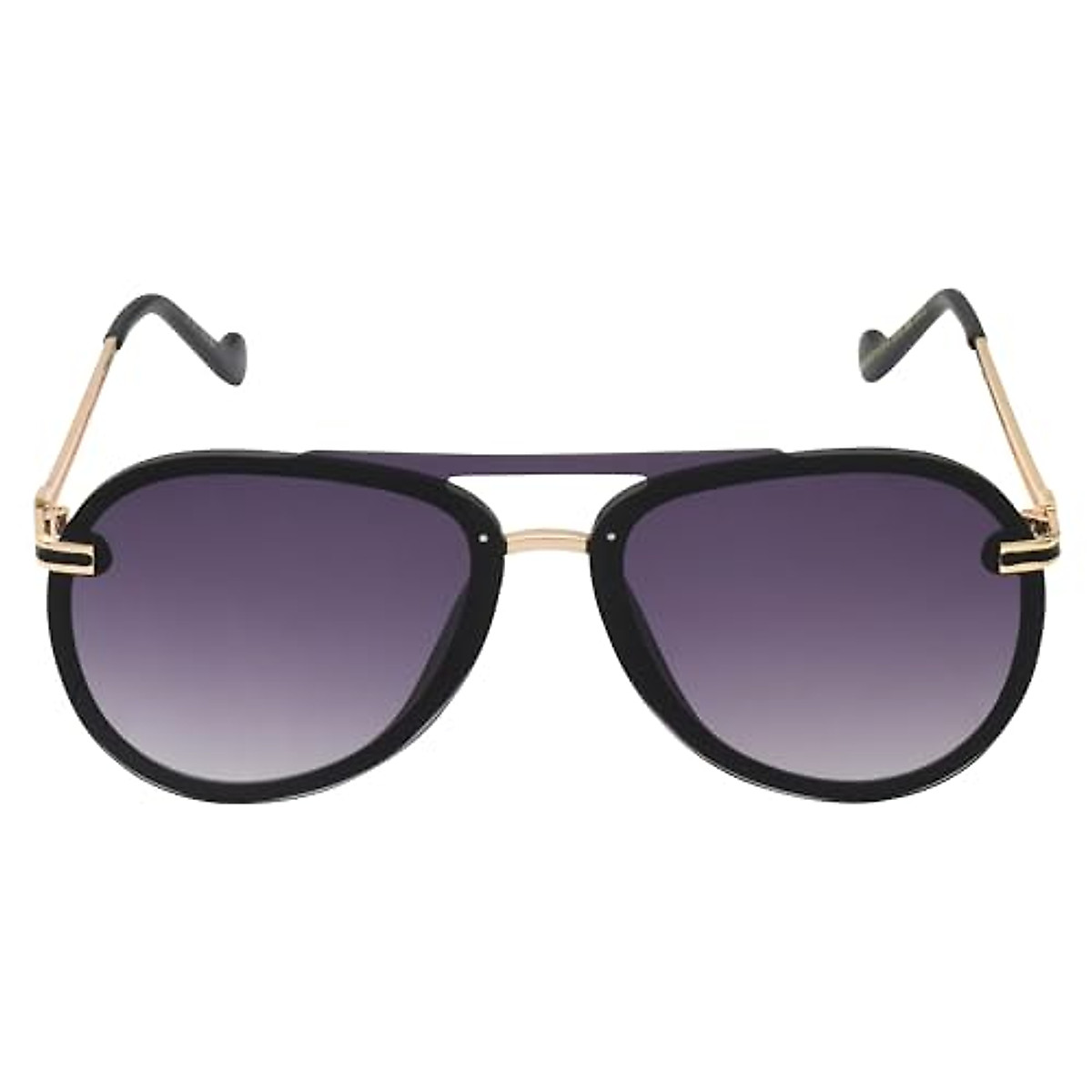 Jessica Simpson Women's J6195 Modern Aviator Pilot Sunglasses with UV400 - Glamorous Sunglasses for Women, 65mm