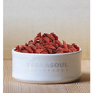 Terrasoul Superfoods Organic Goji Berries, 16 Oz - Large Size | Chewy Texture | Premium Quality | Lab-Tested