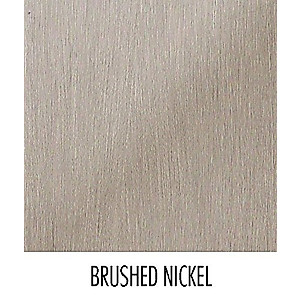 Spectrum Diversified Medium Round Set of 3 Steel Hooked Refrigerator, Sturdy Hooks & Strong Magnets Kitchen, Office, Locker & More, Brushed Nickel, 3 Piece