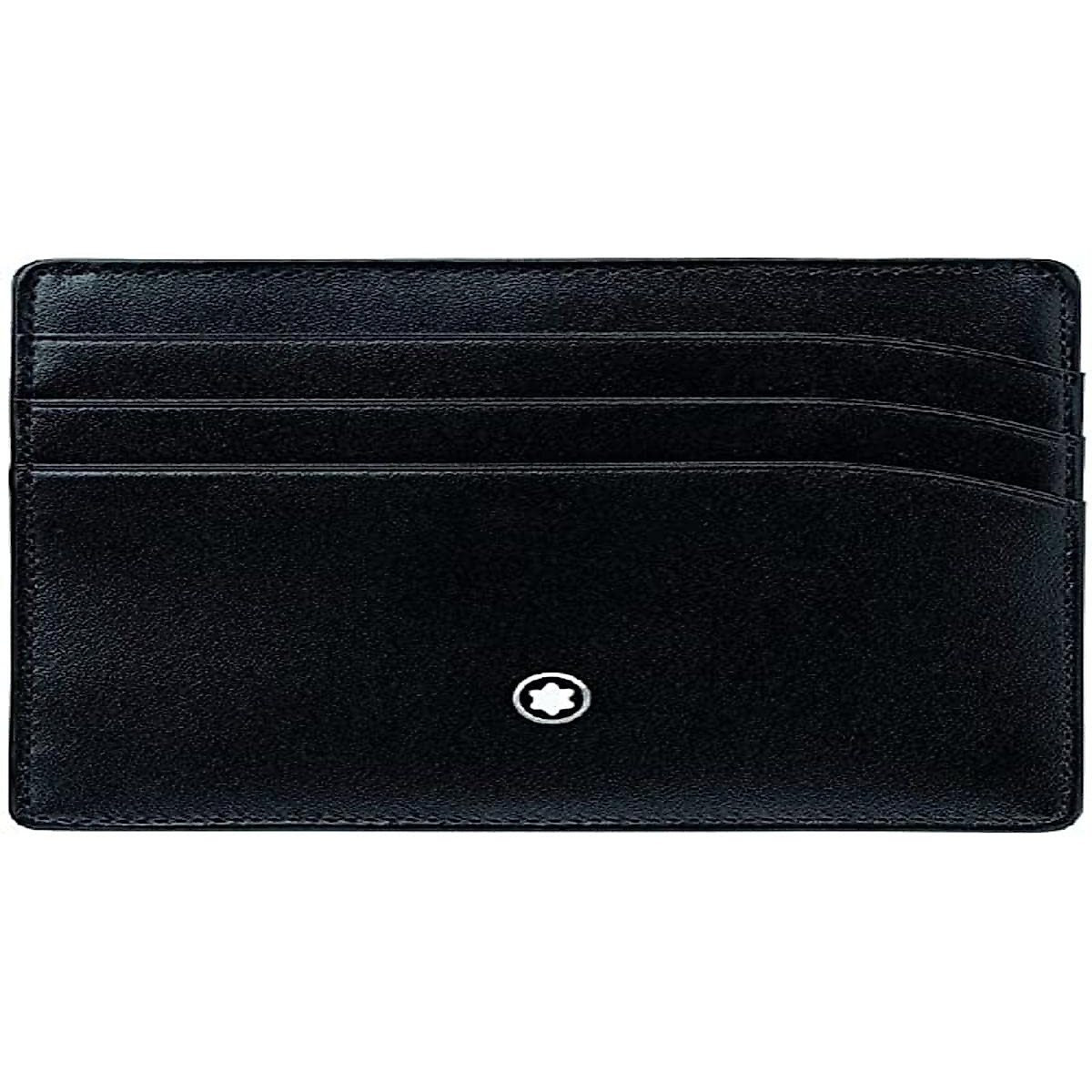 Montblanc 106653 Meisterstuck 6cc Wallet Pocket Card Holder Black