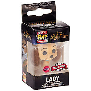Lady & The Tramp Pocket Pop! Keychain Lady (Flocked) [Exclusive]