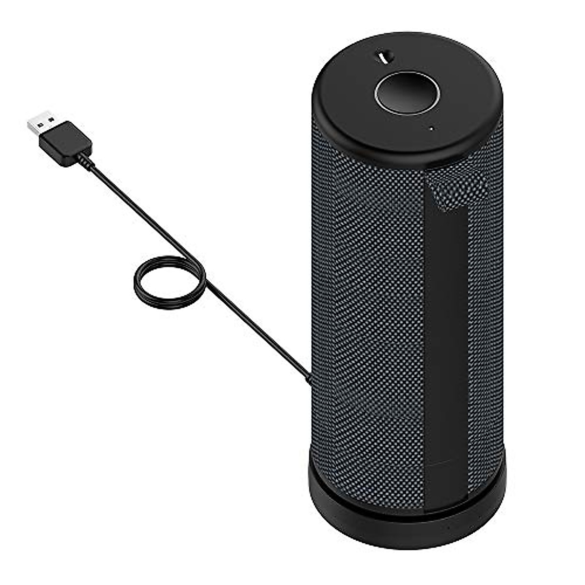 Power Up Charging Dock Copatible with Ultimate Ears UE Boom 3/Megaboom 3, Charger Stand Station with Extra 5V1A USB Port, 3.3ft USB Cable (Black)