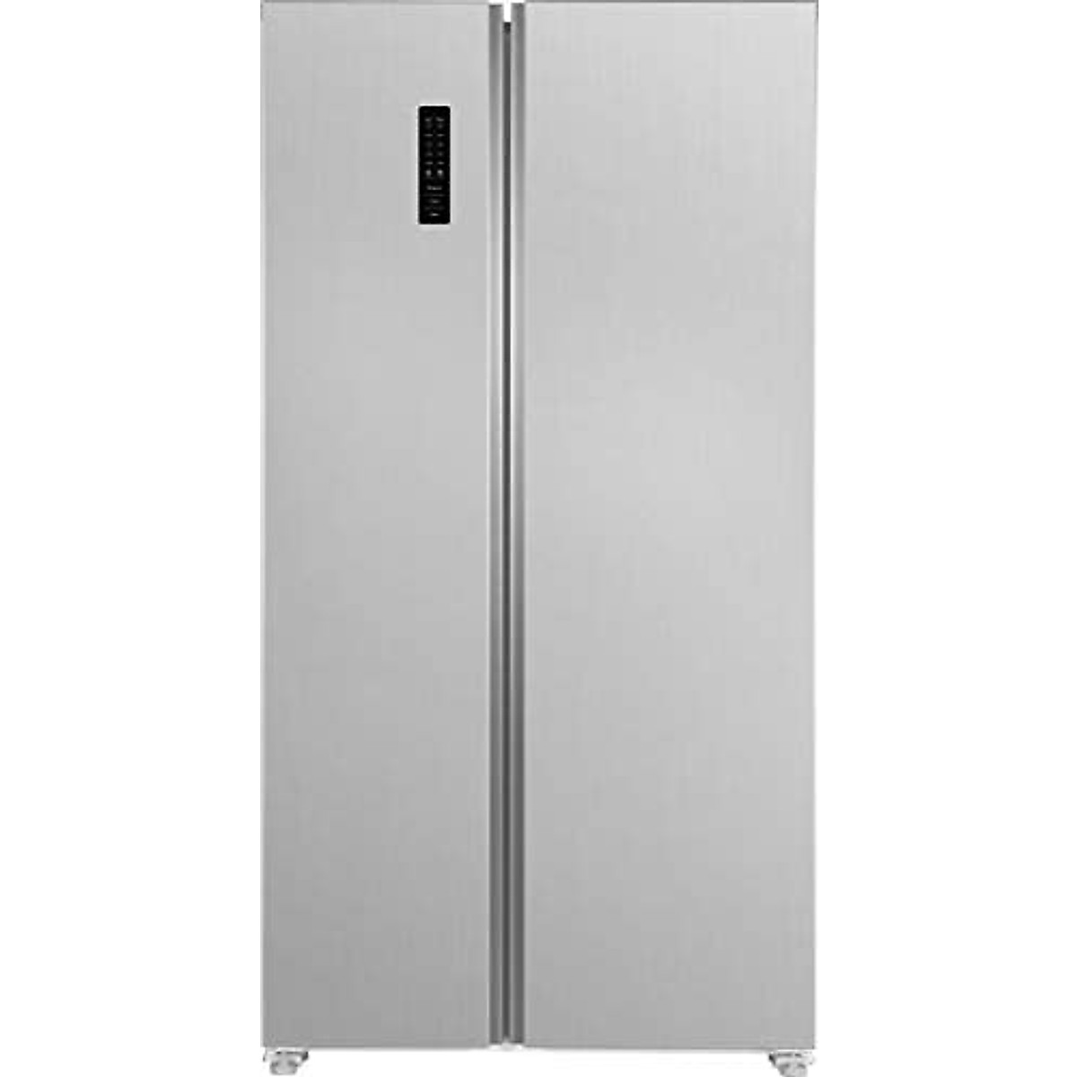 Frigidaire FRSG1915AV 36'' Freestanding Counter Depth Side by Side Refrigerator with 18.8 cu. ft. Capacity, Glass Shelves, Crisper Drawer, Frost Free Defrost, in Brushed Steel