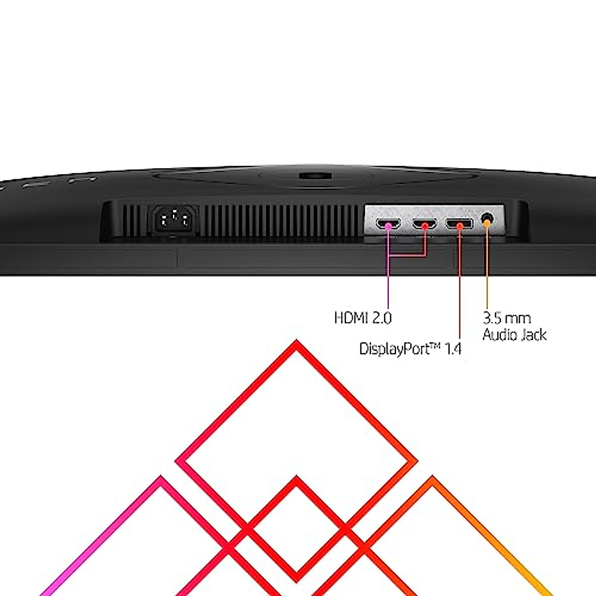 HP OMEN 27q QHD 165Hz Gaming Monitor, QHD Display (2560 x 1440), IPS Panel, 99% sRGB, 95% DCI-P3, 16:9, AMD FreeSync Premium Technology, 27q (2023),Black