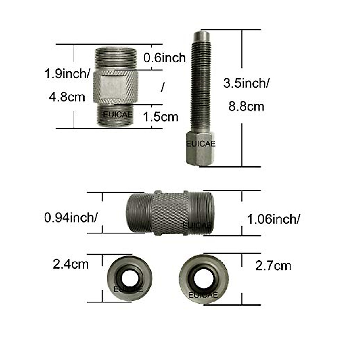 Spanner Wrench Clutch Wrench Adjustable Wrench Holder Hub Flywheel Sprocket Spanner Wrench Set Fan Clutch Removal Tool Tools Scooter Motorcycle Accessories (Type A+B)