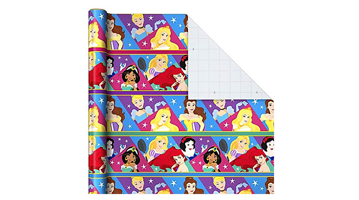 Disney Princess Wrapping Paper 3-Pack - Perfect for Gifts & Celebrations