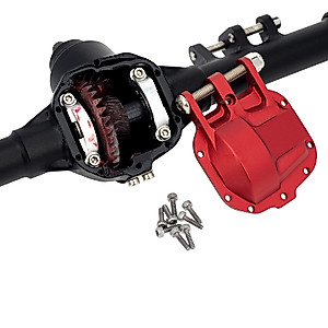 DKKY SCX10 Axles Front and Rear Axle Set, RC Crawler Axles for 1/10 RC Crawler Axial SCX10 & SCX10 II 90046 90047 D90 D110 RC Upgrades Accessories Part