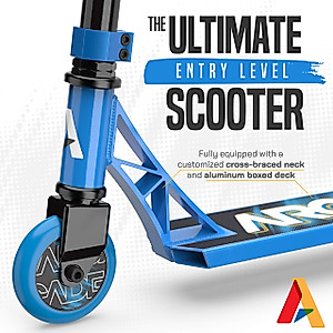 ARCADE Rogue BMX Pro Scooter - Skatepark Scooter for Tricks - Scooter Pro Trick Scooters - Beginner Stunt Scooters for Kids & Pre Teens Ages 7 Years & Up - Boys & Girls Colors Monopatin Scotter (Blue)