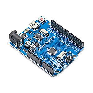 UNO R3 Development Board ATmega328P CH340 CH340G for Arduino UNO R3 with Straight Pin Header with Cable