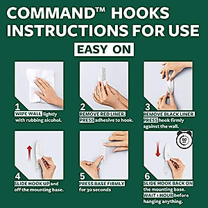 Command Designer, Large, 1-Hook (17083BZ-AWES), Outdoor-Metallic Bronze