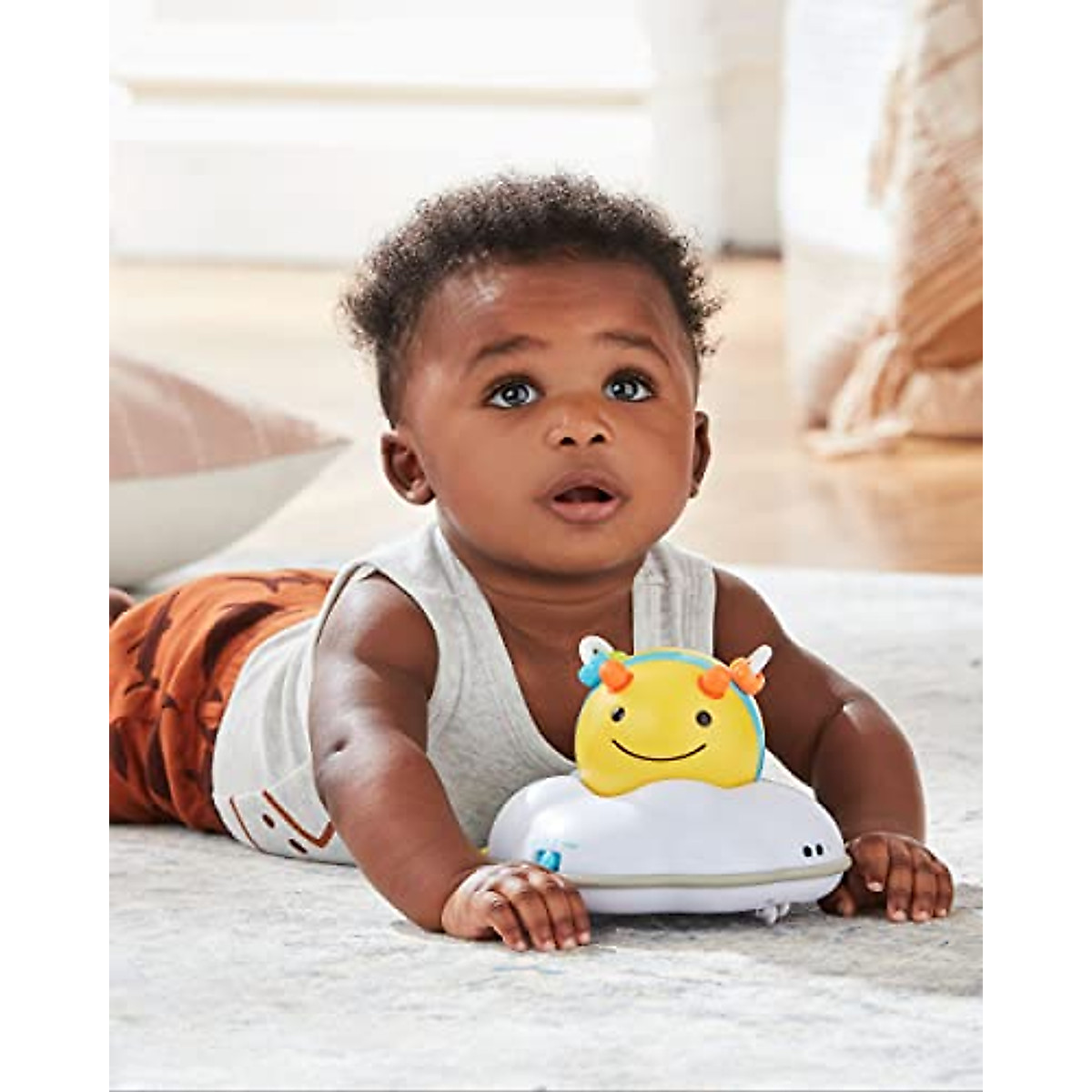 Skip Hop 3-Stage Developmental Learning Crawl Toy, Explore & More Follow-Me Bee