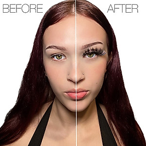 DOLLSTHETIC® - Original Doll | Glitter eyelashes, Thicker and fuller, comfortable lash band, TikTok Viral, 60 Wears Reusable Faux Mink Lashes, 25mm - 1 Pair