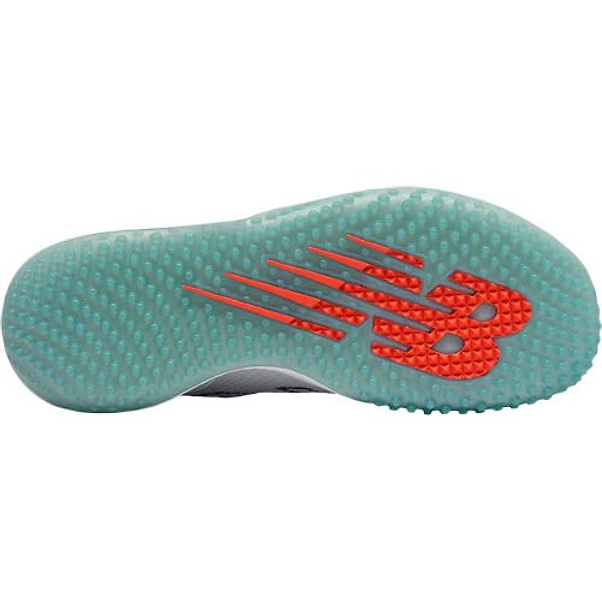 New Balance Men's FuelCell 4040 V6 Turf-Trainer Baseball Shoe, White/Black, 12