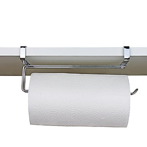 Paper Towel Holder Cabinet Door Back Hanging Paper Towel Holder Stainless Steel Rust Free