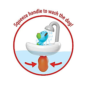 Skip Hop Baby Bath Toy, Zoo Squeeze & Shower Dog (Discontinued by Manufacturer)