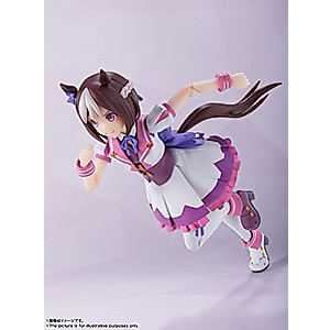 BANDAI SPIRITS(バンダイ スピリッツ) S.H. Figuarts Uma Musume Pretty Derby Special Week, Approx. 5.1 inches (130 mm), PVC & ABS, Pre-Painted Action Figure