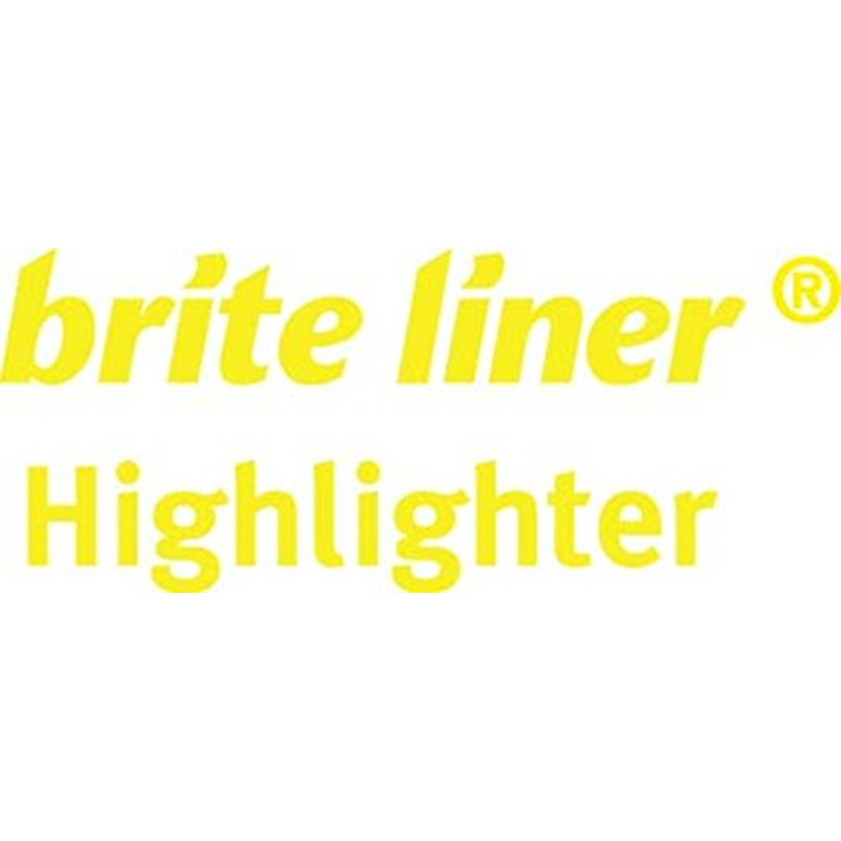 BIC Brite Liner Highlighter, Chisel Tip, Fluorescent Blue Ink, 12 per Pack (BL11-BE)