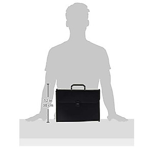 Just Stationery 13 Pockets A4 Expanding File - Assorted Colors x 1 Single Folder