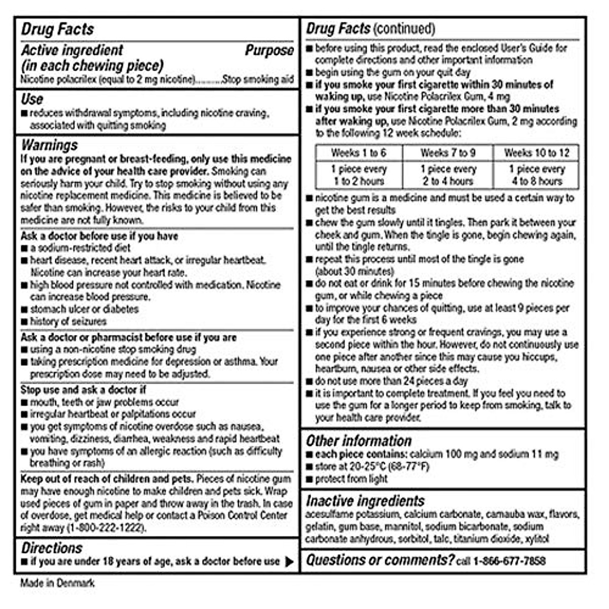 Walgreens Coated Nicotine Gum 2mg, Mint 160 ea