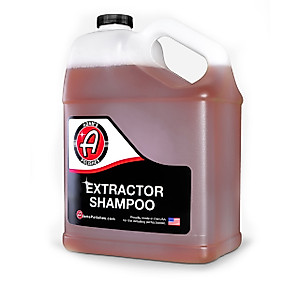 Adam's Carpet Extractor Shampoo (Gallon) - Best Vehicle Carpet Detailing Concentrate, Safe Car Flooring Wash For Heated Carpet Extractor, Powerful Auto Floor Cleaning Soap - Low Foam, Citrus Scent