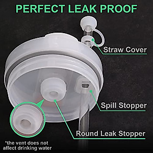 MLKSI Straw Stopper for Stanley 40 oz 30 oz Cup, 2 Pack Silicone Leak Stopper for Stanley Cup Accessories, Spill Proof Set for Stanley Tumbler with Handle Stanley Tumbler Accessories