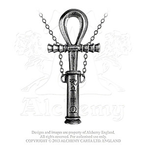 Alchemy Gothic Ankh Of The Dead Pendant