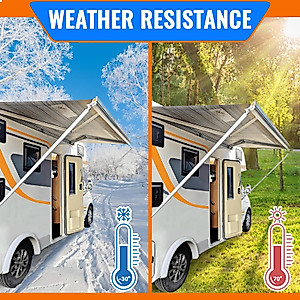 RV Awning Repair Tape for Tarp, Boat Covers Repair Tape,Tent, Sail Tape, Tear Repair Patch Kit, Waterproof, 5 Inch Wide 30FT Long, Reinforced Repair Tape