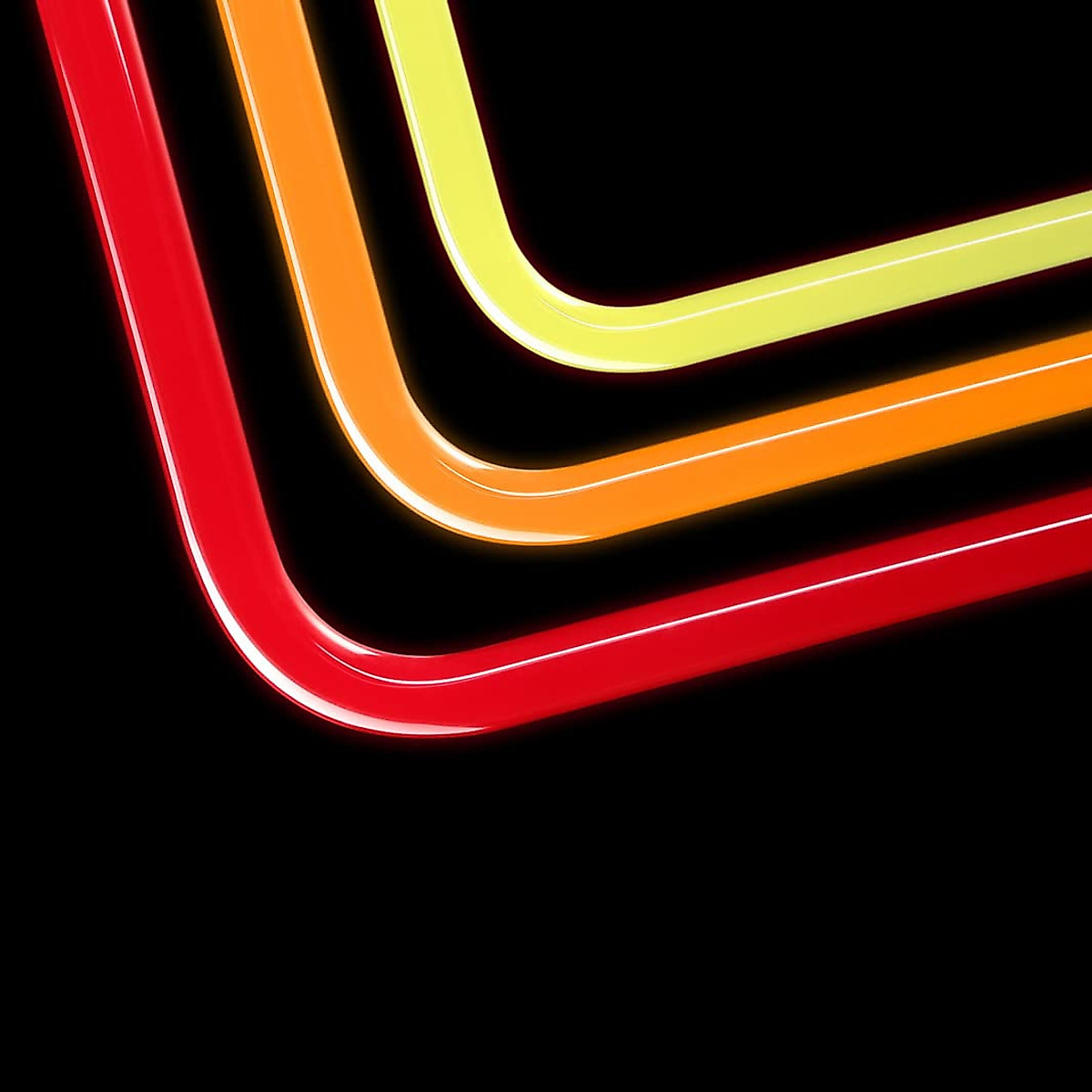 EKWB EK-Loop Hard Tube 12mm 0.8m Pre-Bent, 90 Degree, 550x250mm, Acrylic, 6-pack