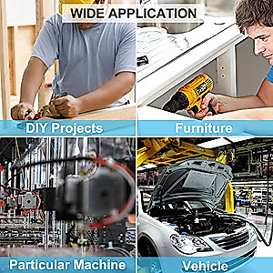 Comdox 500pcs Alloy Steel Socket Cap Screws Hex Head Bolt Nuts Assortment Kit with Box, M3 M4 M5 Thread Size, Black Oxide Finish