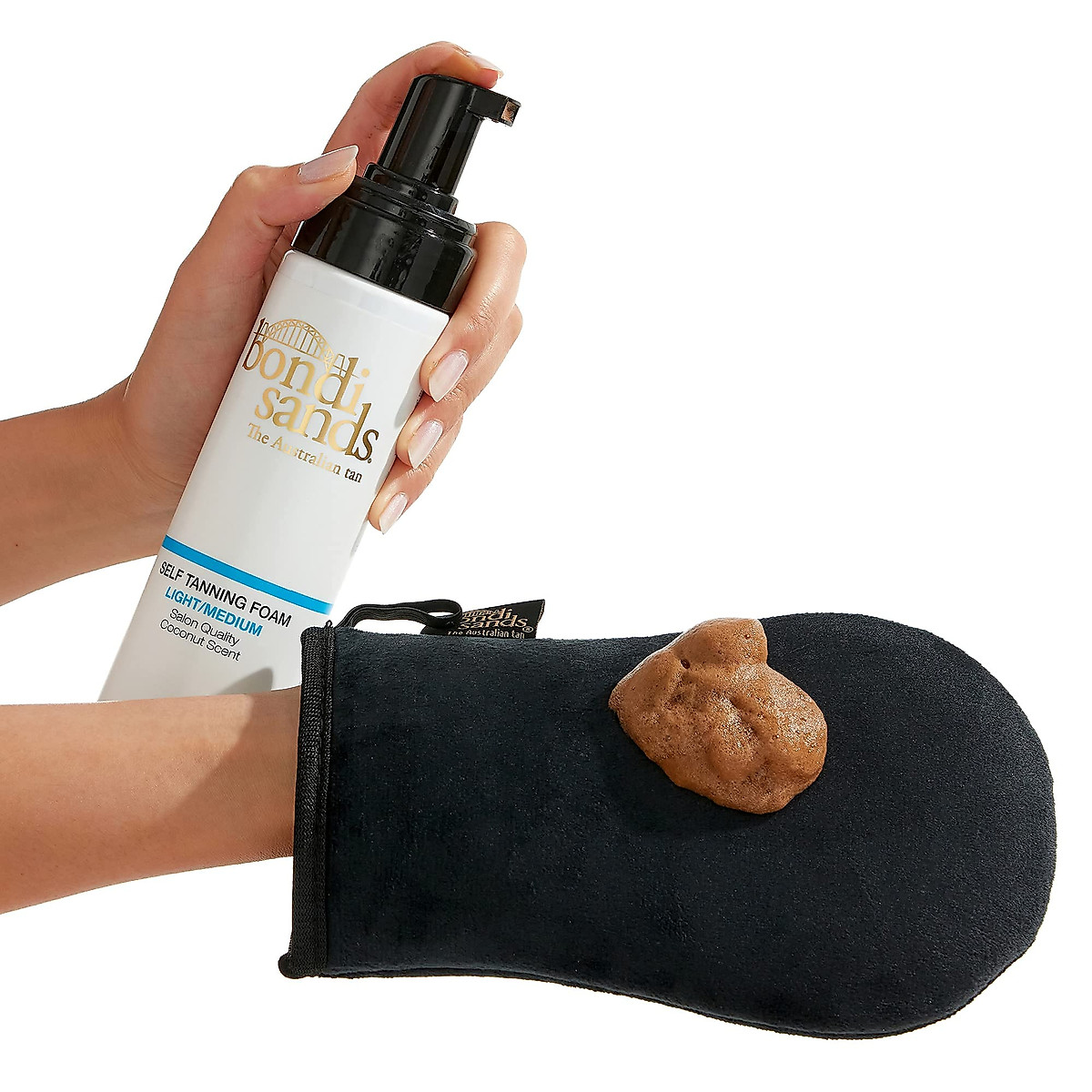 Bondi Sands Tan + Maintain Kit | Includes Light/Medium Self Tanning Foam, Mitt, and Everyday Gradual Tanning Milk for a Long-Lasting Tan ($49 Value)