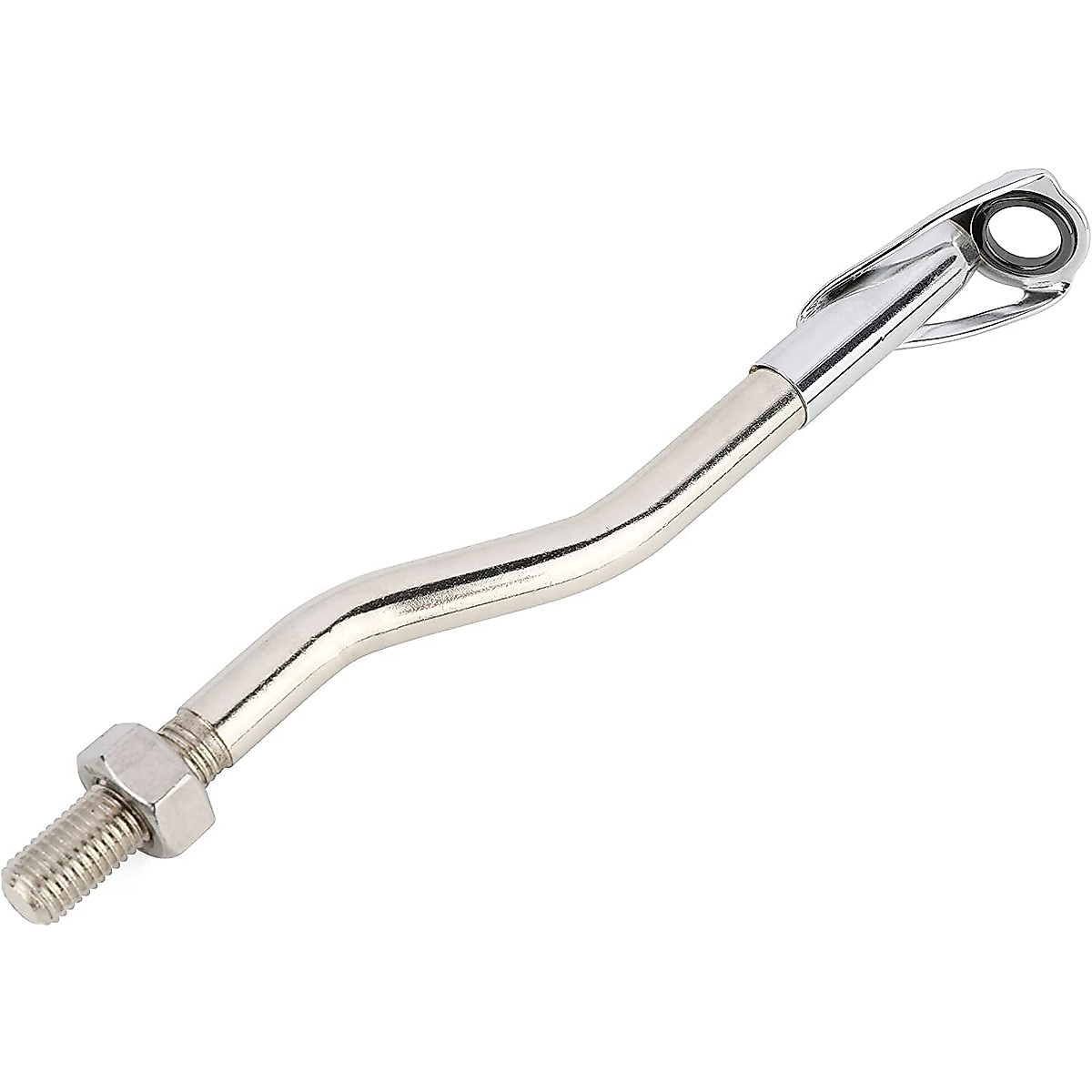 AMEYXGS Bowfishing Power Rod Line Guide Rod Slingshot Fishing Reel Seat Attachment Spin Cast Reels Holder Breakout Shoot Through Stainless Steel Rod…