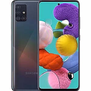 Samsung Galaxy A51 SM-A516U 5G Fully Unlocked - 128GB - Prism Crush Black - (Renewed)