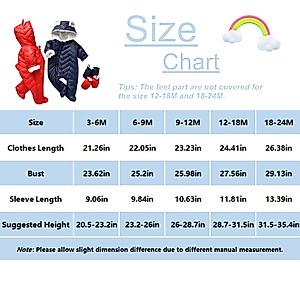 Bafeicao Infant Baby Boy Girl Winter Hooded Snowsuit Romper Zipper Padding Jumpsuit Winter Warm Puffer Jacket with Gloves,Navy Blue, 9-12M