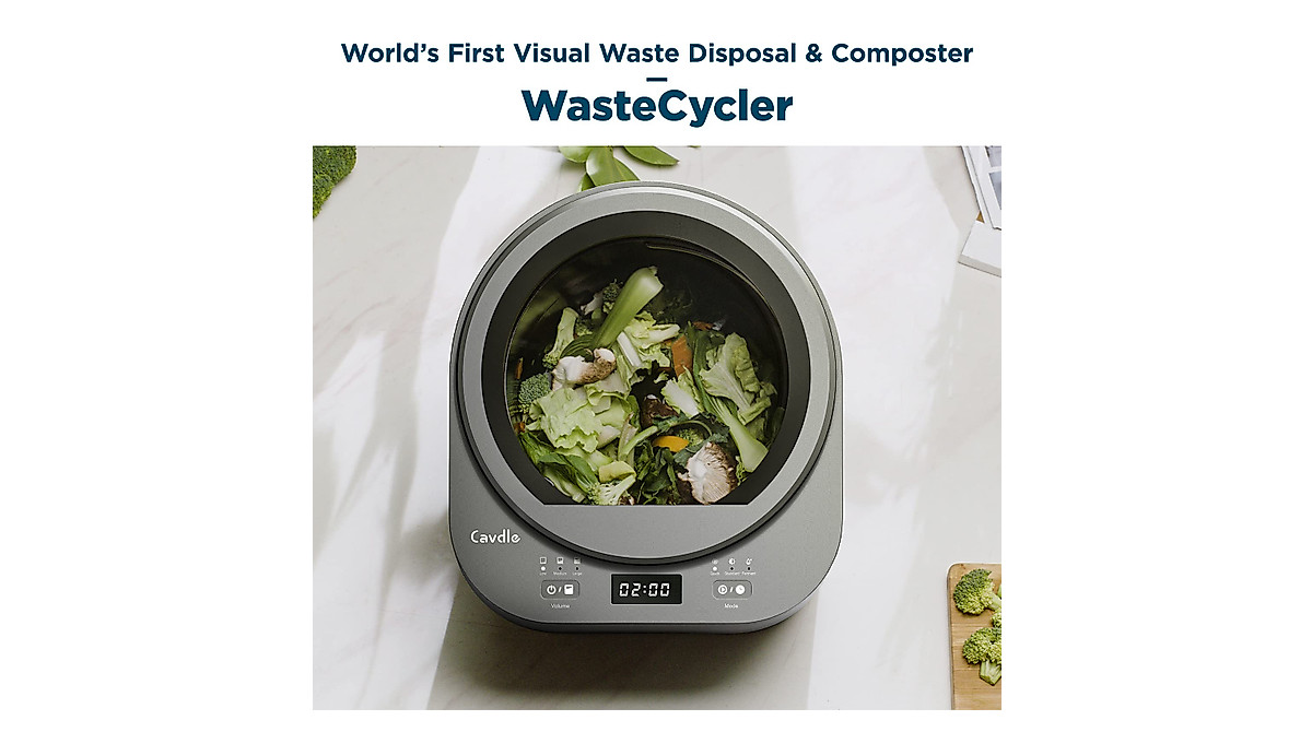 Compact Electric Composter for Indoor Food Waste