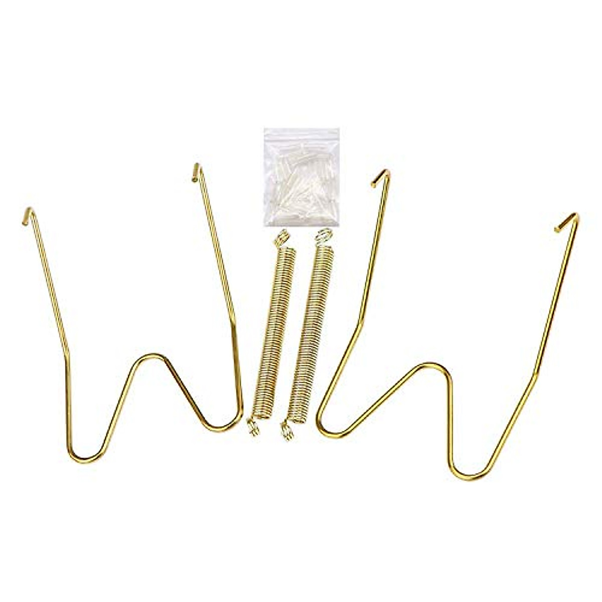 Fasunry 12 Pack Plate Hangers, 8 10 12 Inch Wall Plate Hangers and 16 Pack Wall Hooks, Compatible 7.5 to 12.5 Inch Decorative Plates, Antique China, Antique Plates and Arts