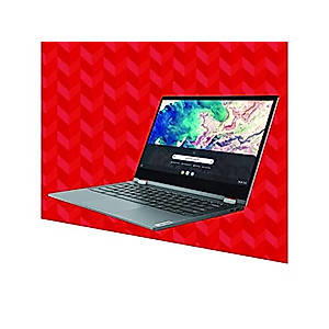 Lenovo Chromebook Flex 5 13" FHD IPS Touchscreen 2-in-1 Laptop, Intel Core i3-10110U, 4GB DDR4, 64GB eMMC, MicroSD Card Reader, Webcam, WiFi,BT, Backlit Keyboard, Chrome OS/ GCube 64GB Micro SD Card