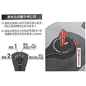 Parukinzoku Quick eco 3-layer bottom switchable pressure cooker 3.5L H-5040