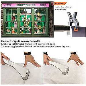 BewFar 7X5FT Honey Candy Bar Photography Backdrop Homemade Sweets Show Window Shoppe Background for Magical Theme Birthday Party Cake Smash Supplies Photo Booth Prop