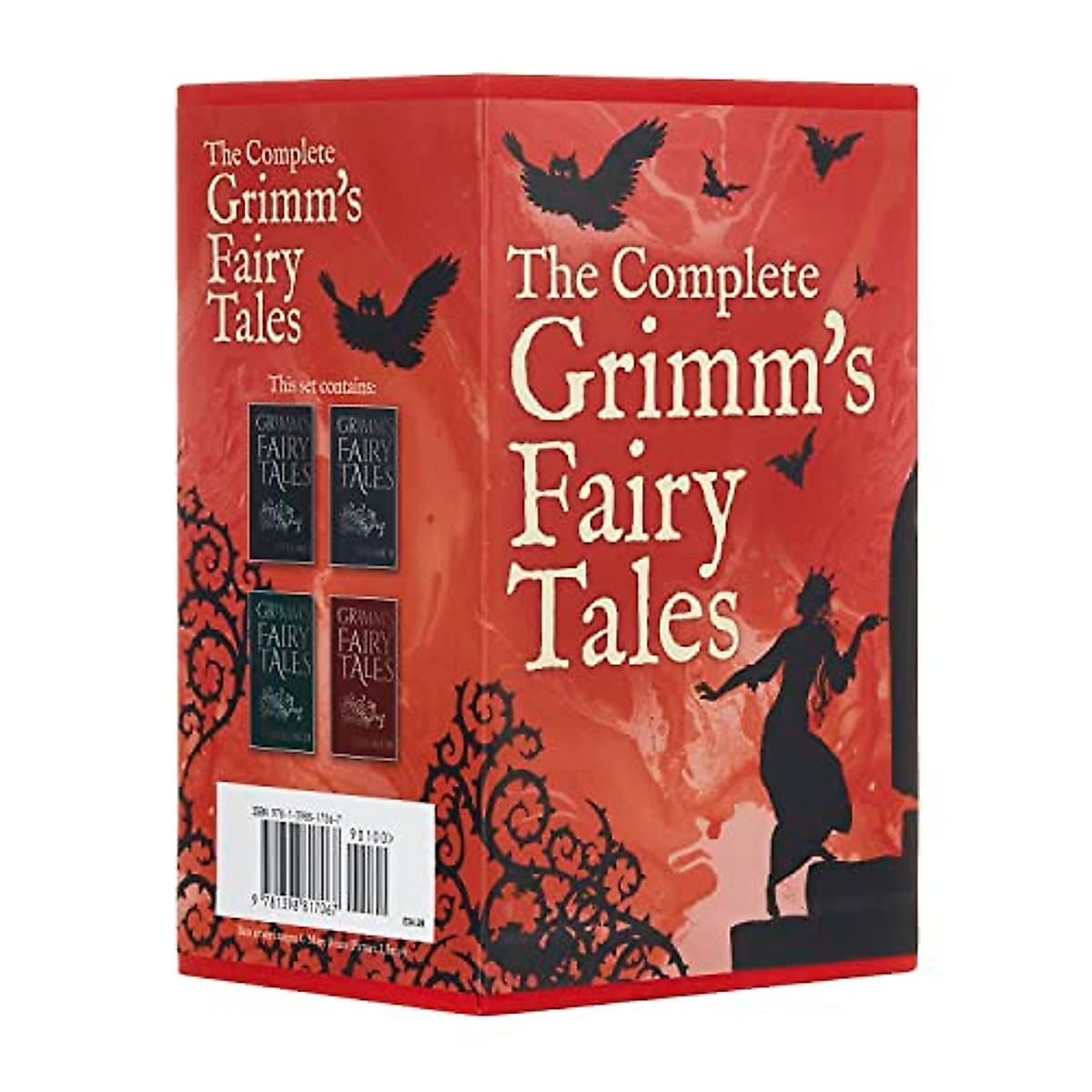 The Complete Grimm's Fairy Tales: Deluxe 4-Book Hardcover Boxed Set (Arcturus Collector's Classics)