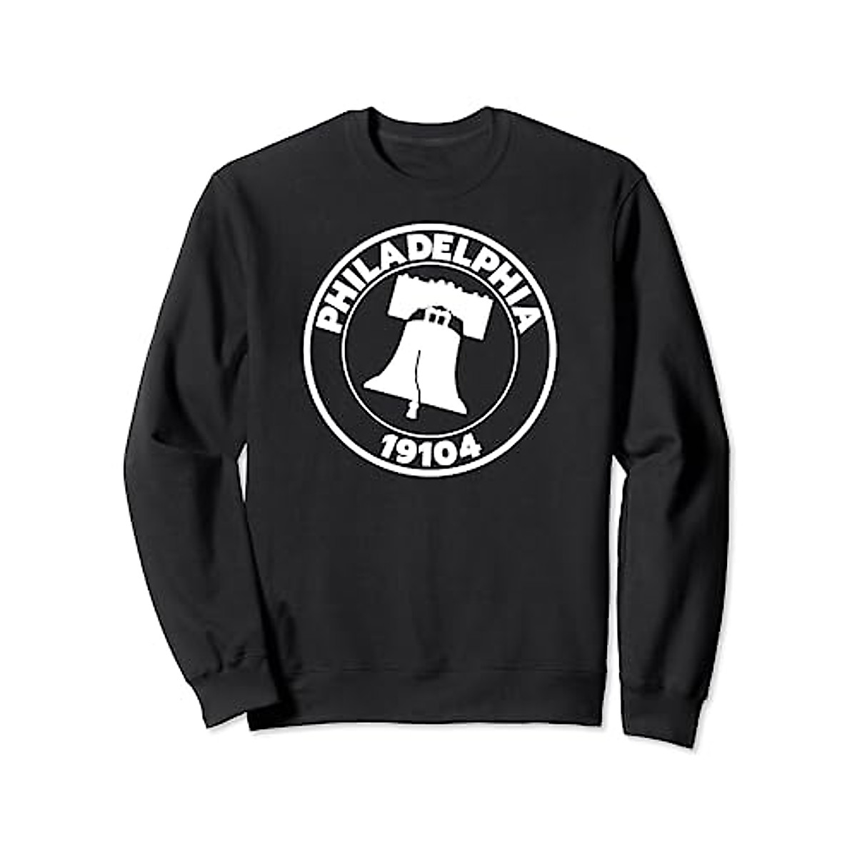19104 Zip Code Philly Neighborhood Philadelphia Liberty Bell Sweatshirt