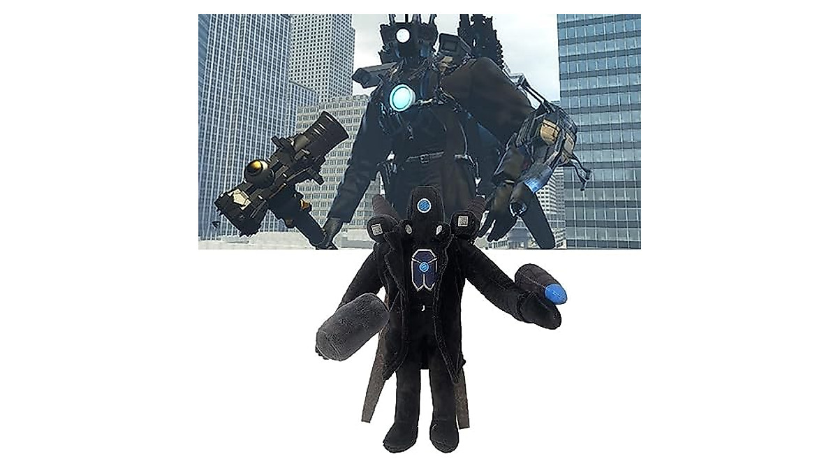 Titan Cameraman Plush Toy - Upgraded 2023 Edition