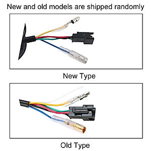 Throttle Set, Very Linear Acceleration, Throttle with LED Screen Handle with Key Knocker for Electric Bike 4 Colors(Blue)
