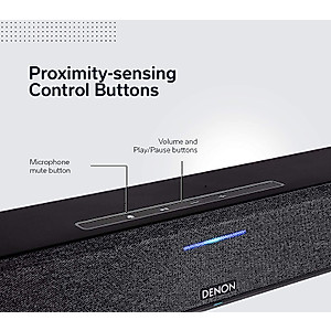 Denon Home Sound Bar 550 with Dolby Atmos and HEOS Built-in (Factory Certified ) (Renewed)