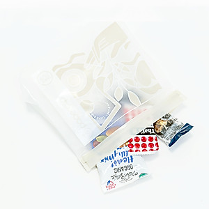 PAPERCLIP Adjustable Silicone Baby Bib for Babies Toddlers Boy Girl in Mushroom with Reusable Snack Bag