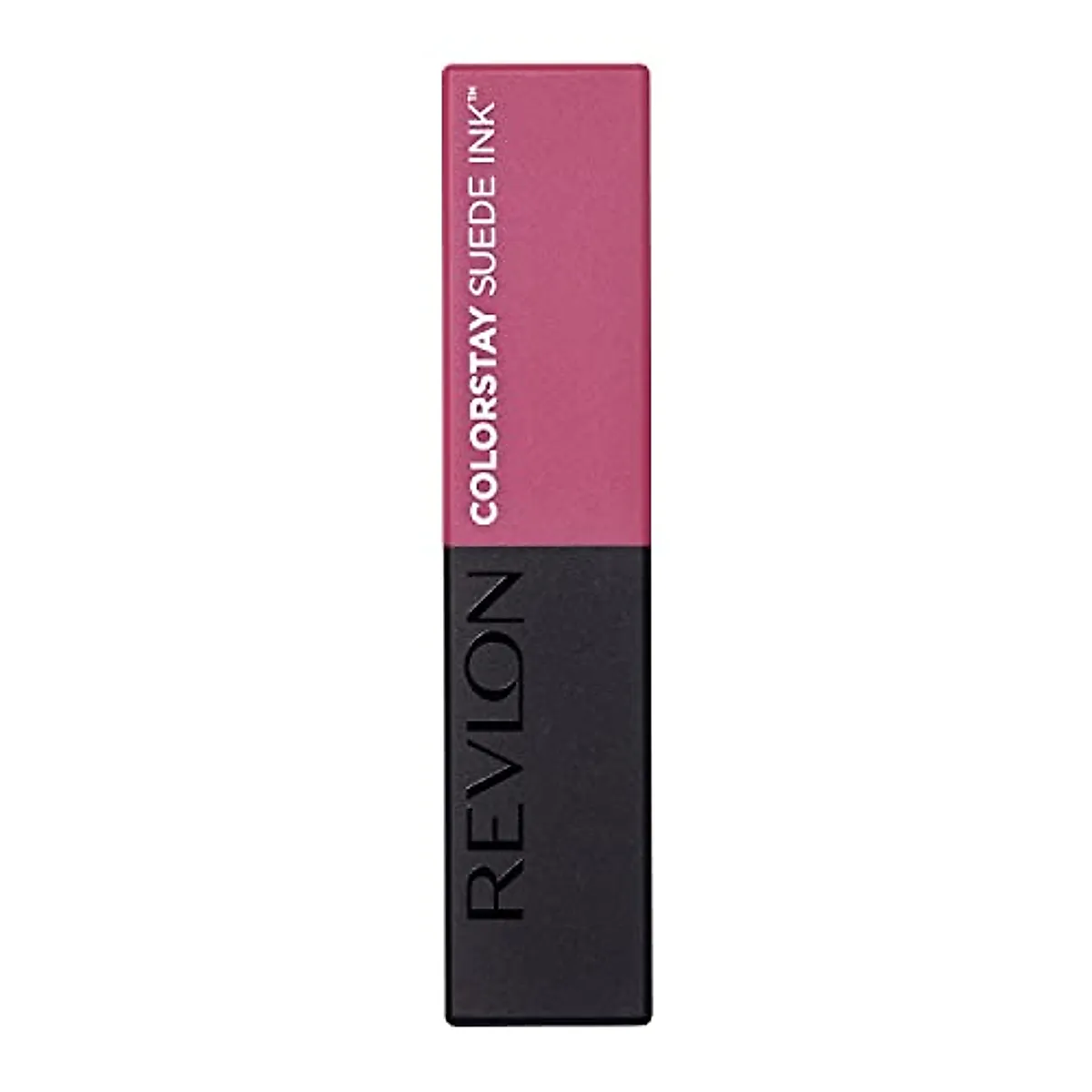 REVLON Lipstick, ColorStay Suede Ink, Built-in Primer, Infused with Vitamin E, Waterproof, Smudge-proof, Matte Color, 009 In Charge, 0.09 oz.