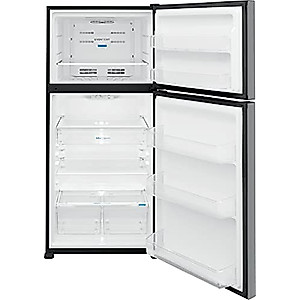 Frigidaire FFHT2045VS 30" Freestanding Top Freezer Refrigerator with 20 cu. ft. Total Capacity, 5.4 cu. ft. Freezer Capacity, Crisper Drawer, ADA Compliant, Energy Star Certified, in Stainless Steel