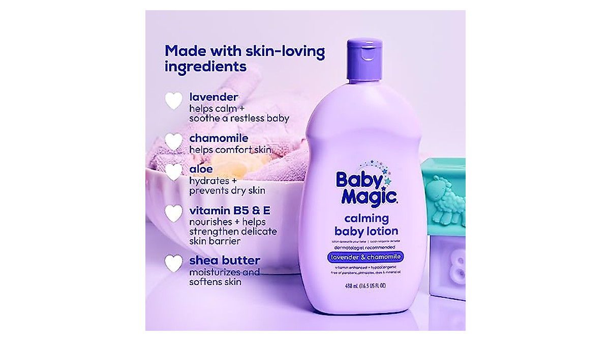 Baby Magic Calming Body Lotion - Lavender & Chamomile